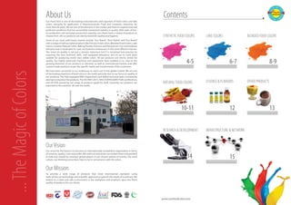 Food Colors Manufacturing Company | PDF