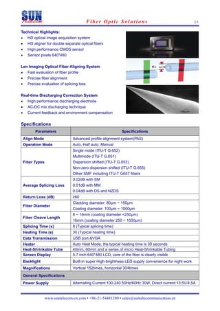 Fusion Splicer with digital design | PDF
