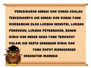 Sungai dan Danau -PKLH- | PPTX