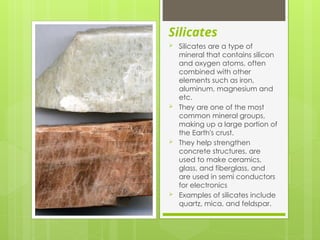Quartz Is The Type Of Silicates: – BLGQMG