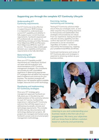 SunGard Consulting Brochure | PDF