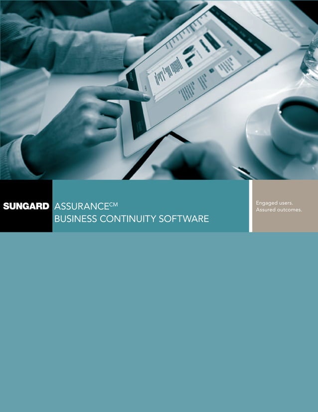 SunGard Assurance-CM - Business Continuity Software | PDF