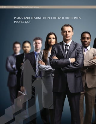 SunGard Assurance-CM - Business Continuity Software | PDF