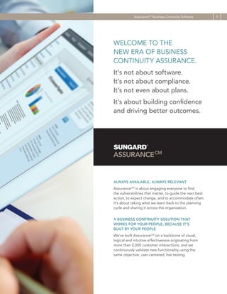SunGard Assurance-CM - Business Continuity Software | PDF