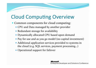 Using Azure for Computationally Intensive Workloads | PDF | Cloud ...