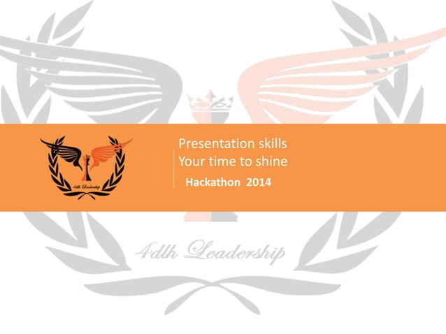 hackathon presentation skills | PPTX