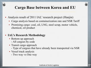 Sungwon Hong,Institute of Arctic Logistics (IAL) | PDF