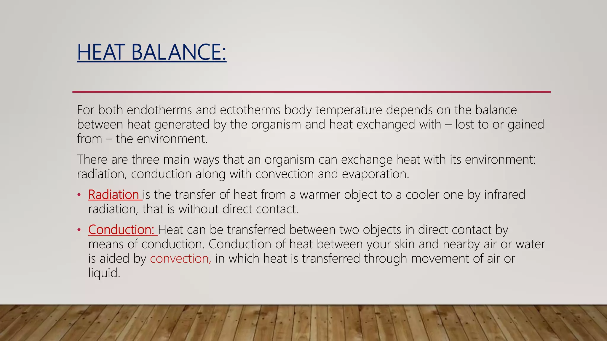 Thermoregulation | PPTX