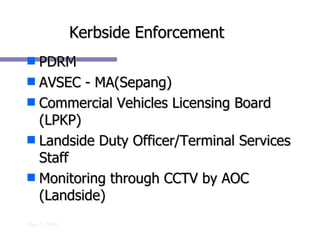 sunif Landside Presentation | PPT