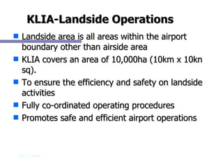 sunif Landside Presentation | PPT