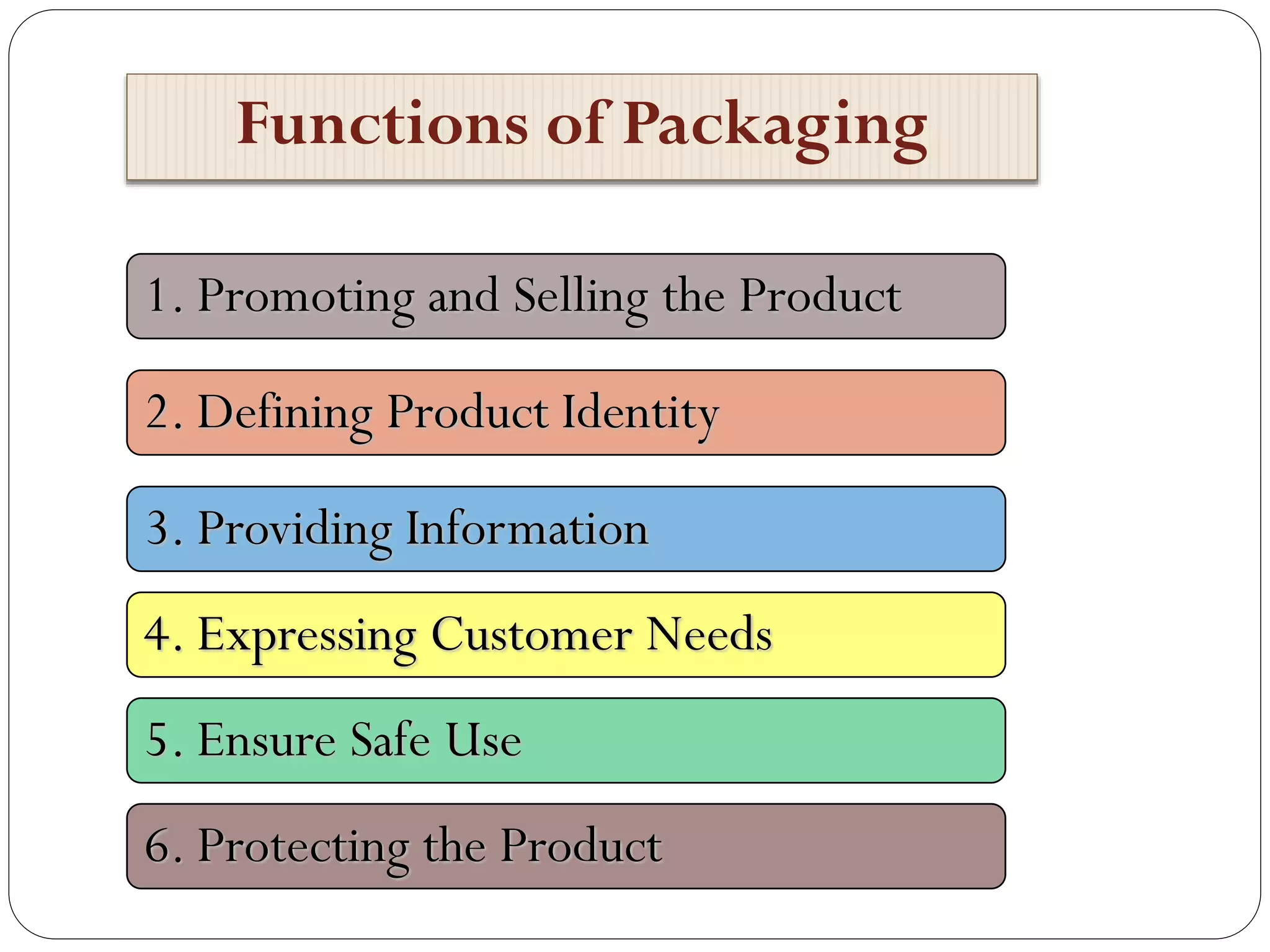 food packaging and labeling | PPTX