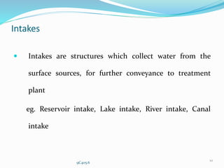 water supply scheme | PPTX