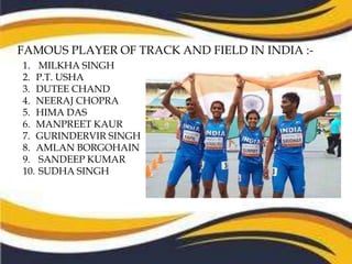 Historical development of track and field at national and international ...