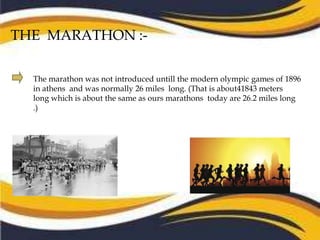 Historical development of track and field at national and international ...