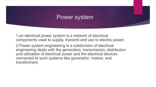 Artificial intelligence in power systems | PPTX