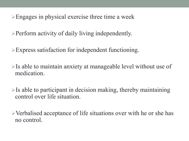 Generalised Anxiety Disorder Ppt
