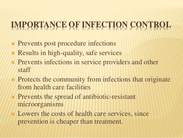 infection control