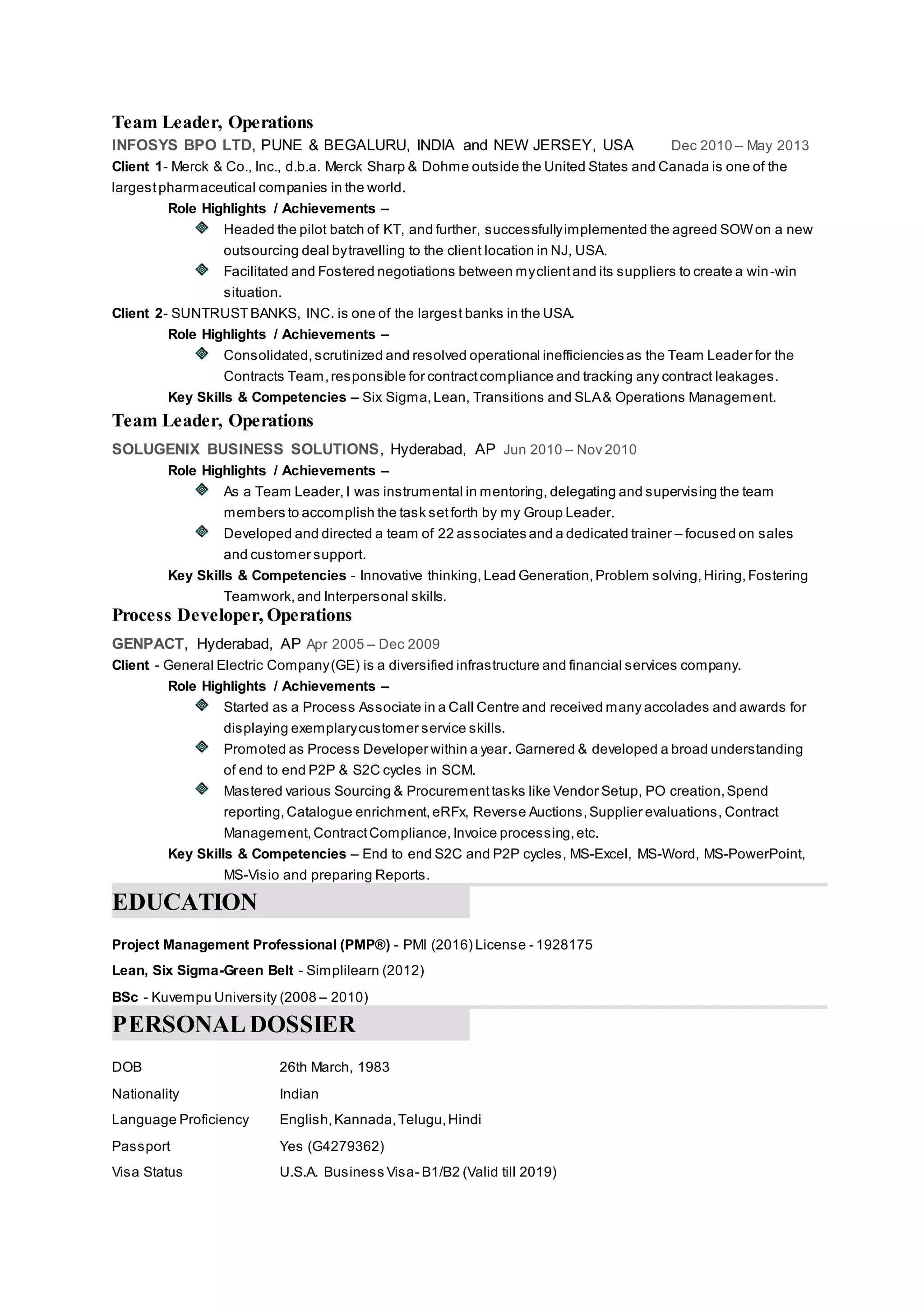 Sunil Karanam PMP® | DOCX