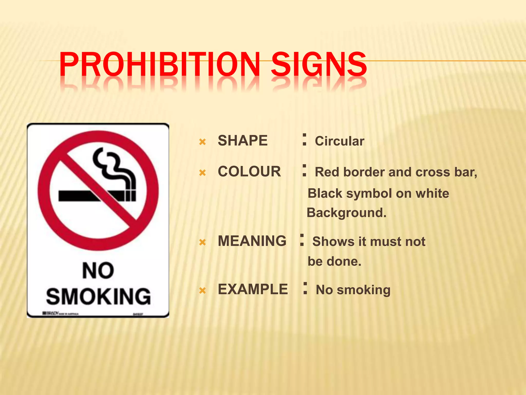 Safety Signs by Sunil Nehete | PPT