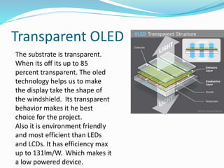 Heads Up Display : A smart navigation system | PPT