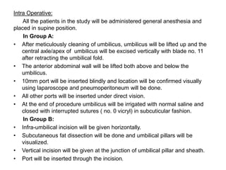 Port insertion in laparoscopic surgery.pptx