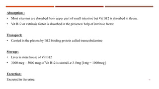 Sunil Shirahatti - VITAMINS.pptx detailed notes of vitamin | PPTX ...
