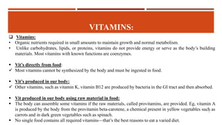 Sunil Shirahatti - VITAMINS.pptx detailed notes of vitamin | PPTX