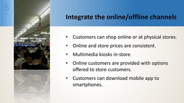 Suning's 苏宁 omnichannel business practices | PPT