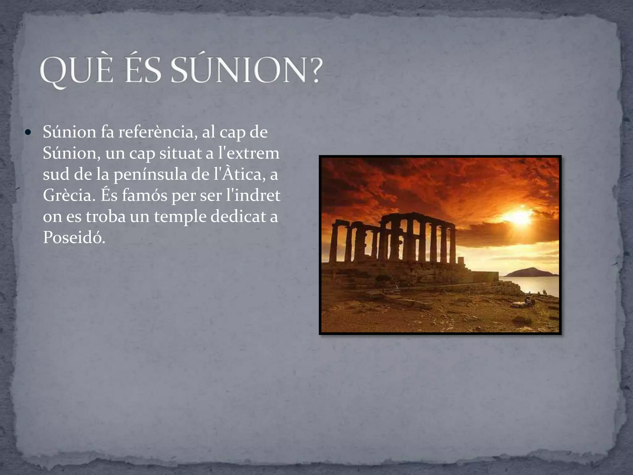 Sunion | PPTX