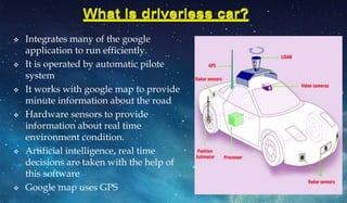 Google Driverless Car | PPT