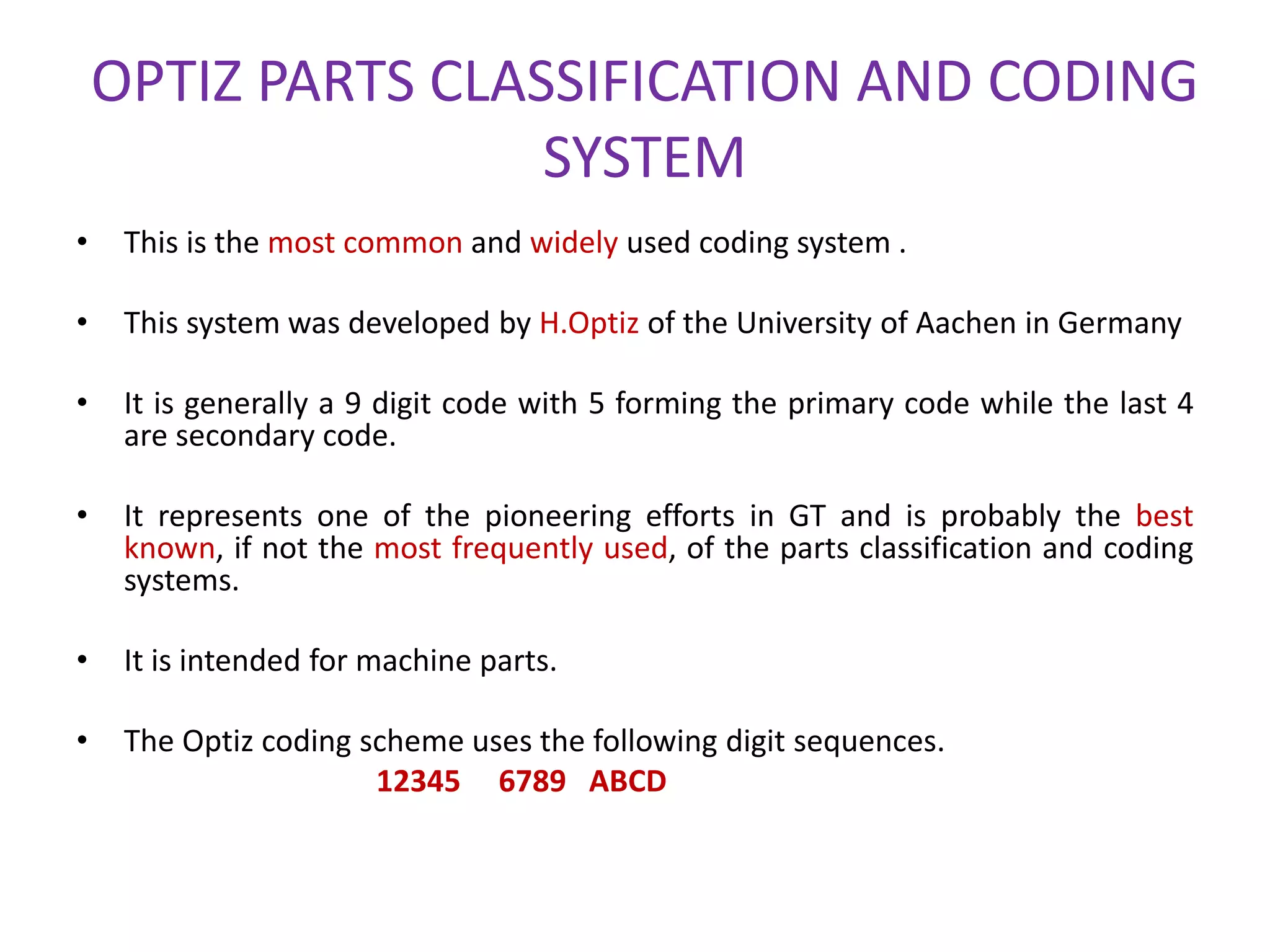 Group Technology | PPTX