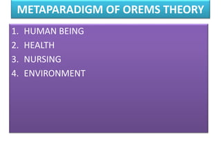 OREMS THEORY | PPT