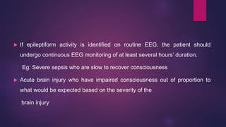 status epilepticus presentation | PPTX