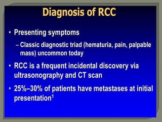 Sunitinib alone or after nephrectomy in metastatic renal cancer | PPTX