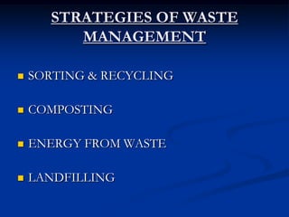 Waste management | PPT