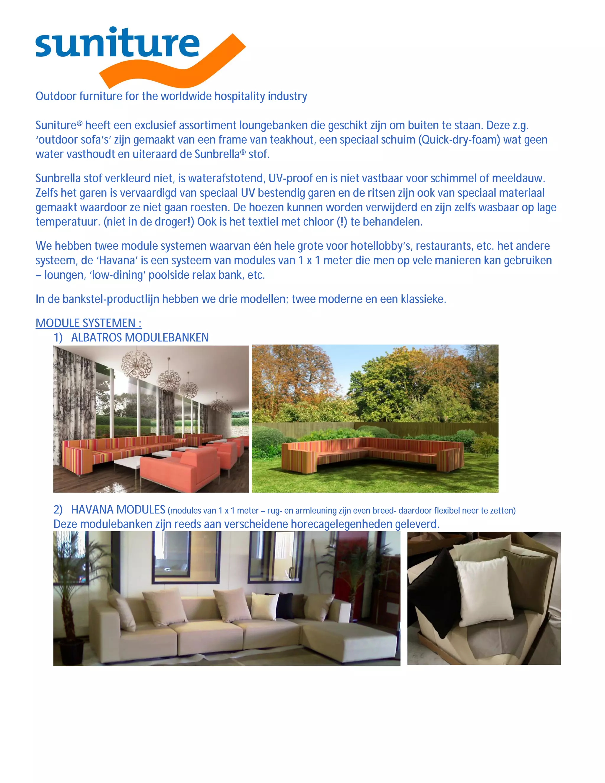 Suniture Outdoor Sofas | PDF