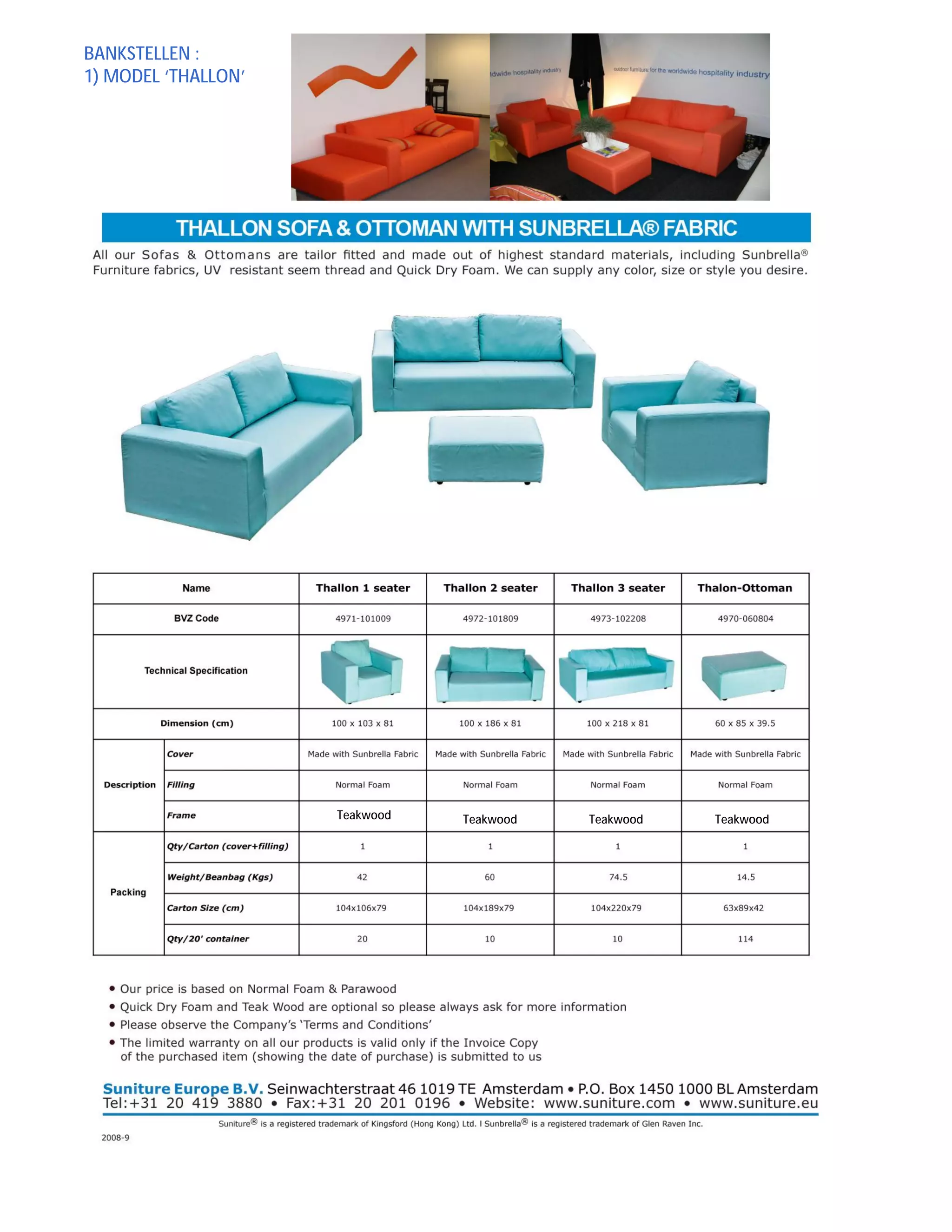 Suniture Outdoor Sofas | PDF