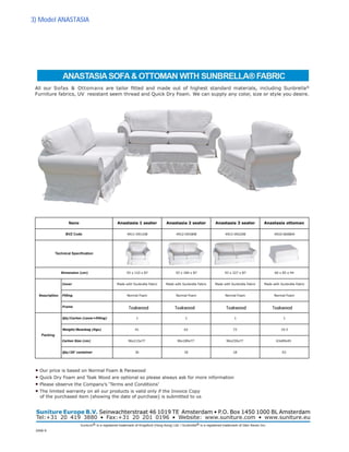 Suniture Outdoor Sofas | PDF