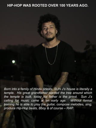 Sun J (Sanjay Sharma) EPK, Indian Hip Hop, Desi Hip Hop | PDF