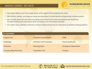 Sun Knowledge Revenue Cycle Management Services | PPT