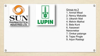 Sun Pharma Vs Lupin Pharma | PPTX
