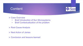 Managing a global team: Sun Microsystems business case | PPTX