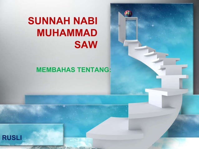 Sunnah nabi muhammad saw | PPT
