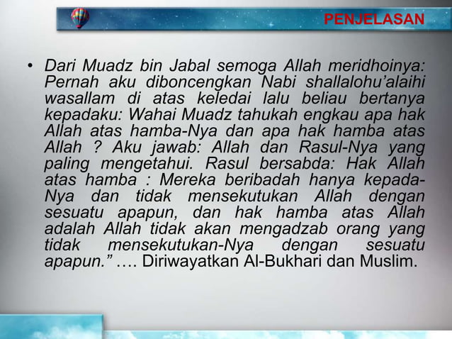 Sunnah nabi muhammad saw | PPT