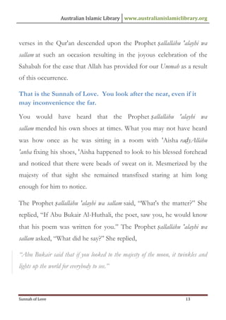 Sunnah of love | PDF