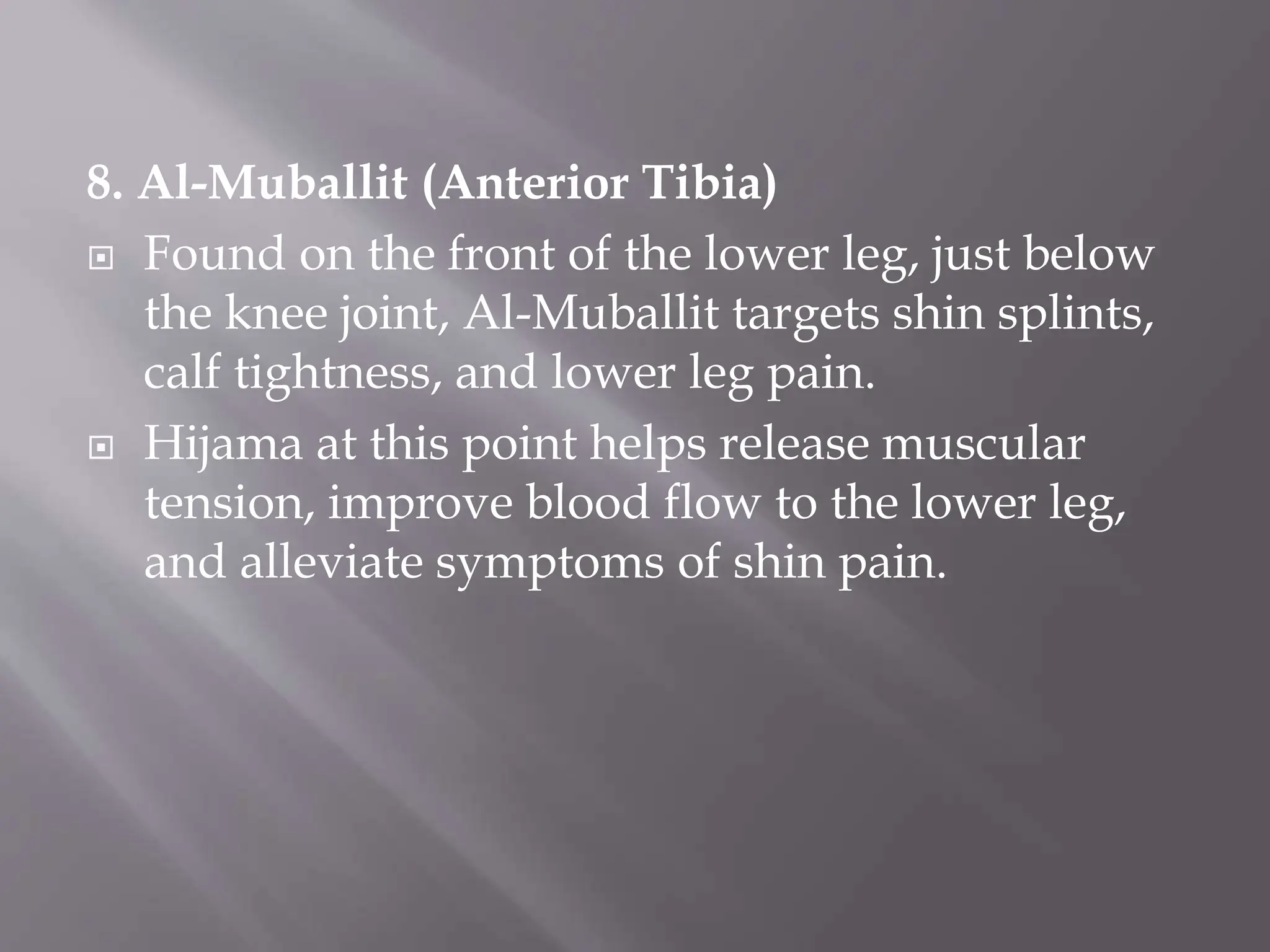 12 sunnah points of cupping or hijama therapy | PPTX