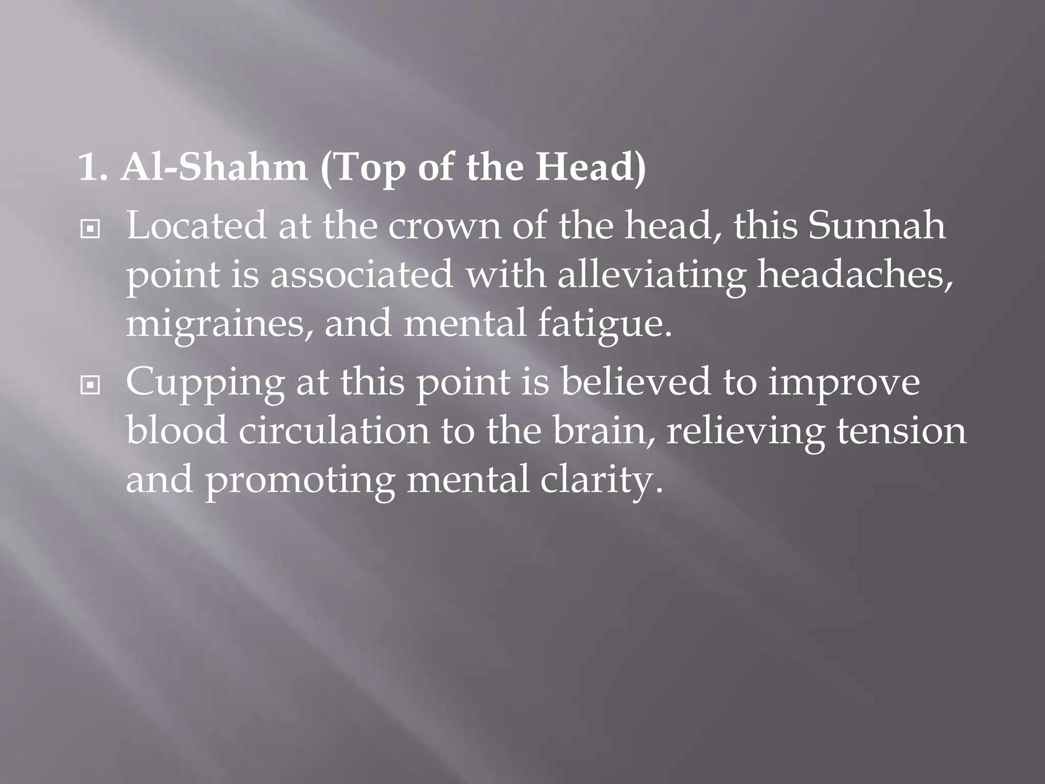 12 sunnah points of cupping or hijama therapy | PPTX