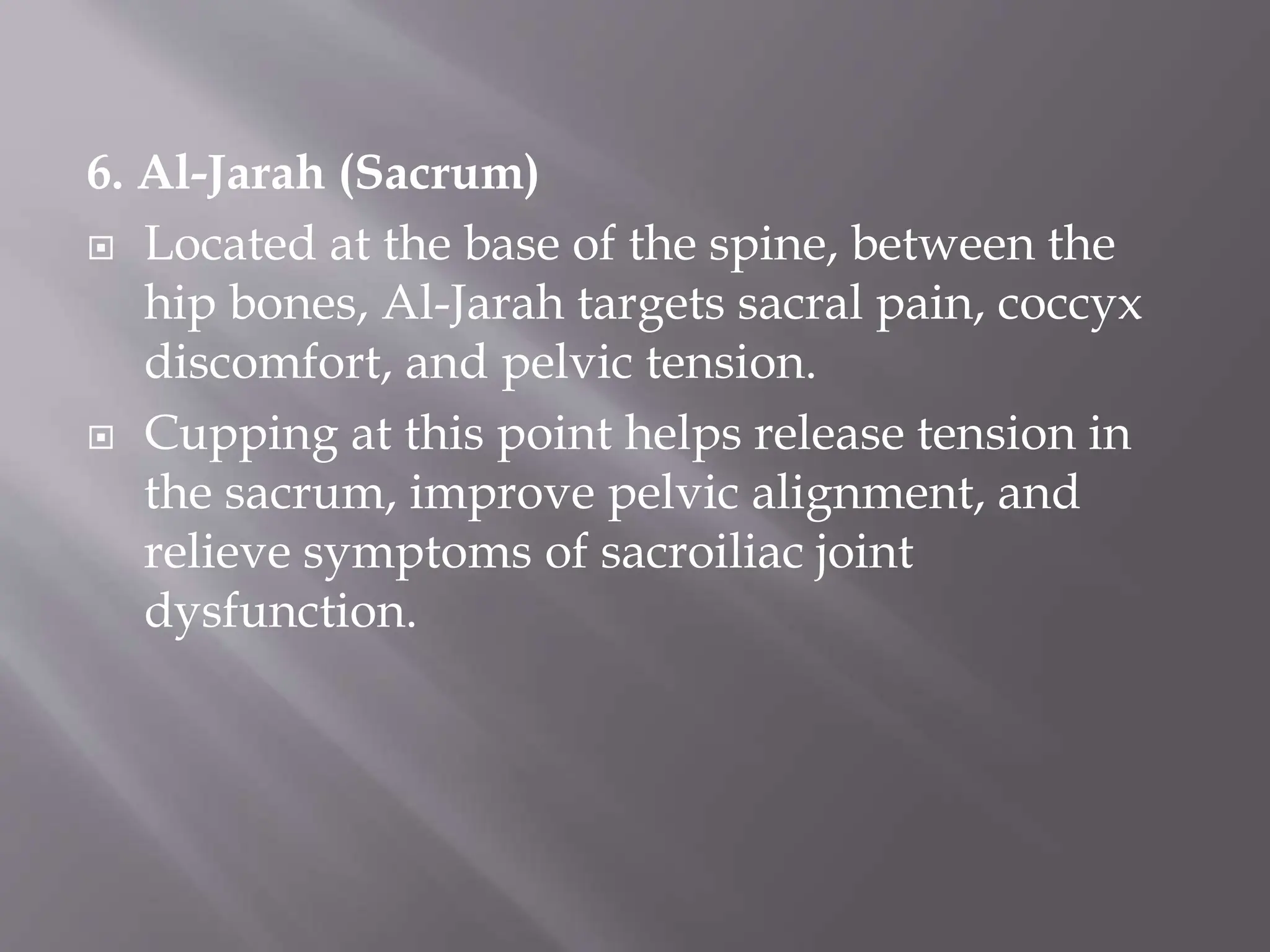 12 sunnah points of cupping or hijama therapy | PPTX | Death, Injury ...