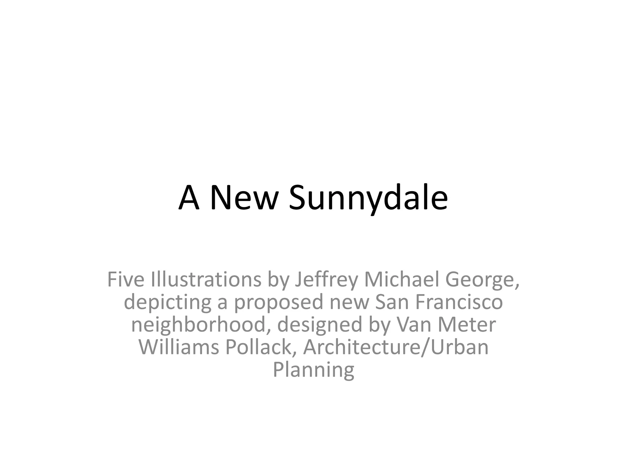 Sunnydale Slide Show | PPT