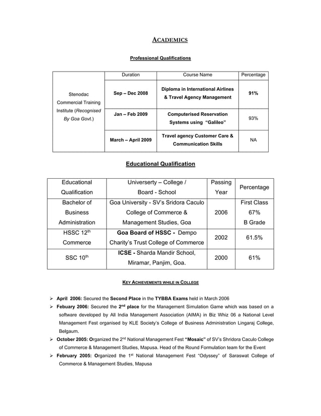Sunny resume april 2021 | PDF
